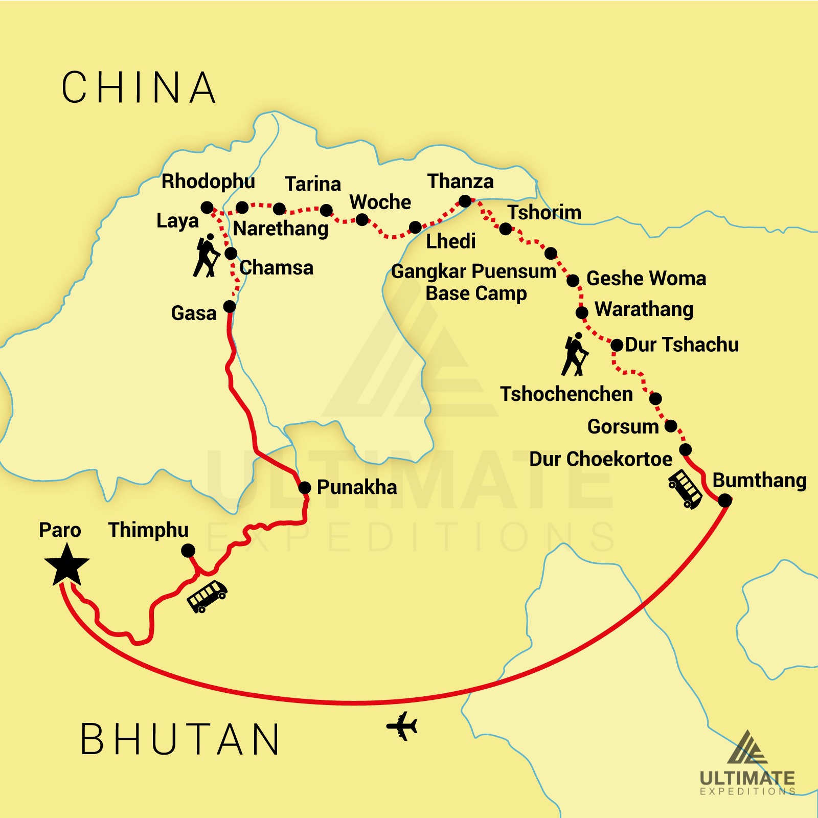 25 Day Snowman Trek | Ultimate Expeditions | The Best Adventures on Earth